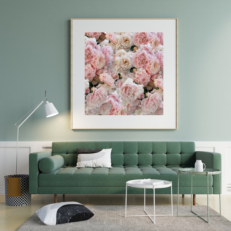 Pink Roses Overlay I Photography Collage I Nature I Botanic - Etsy