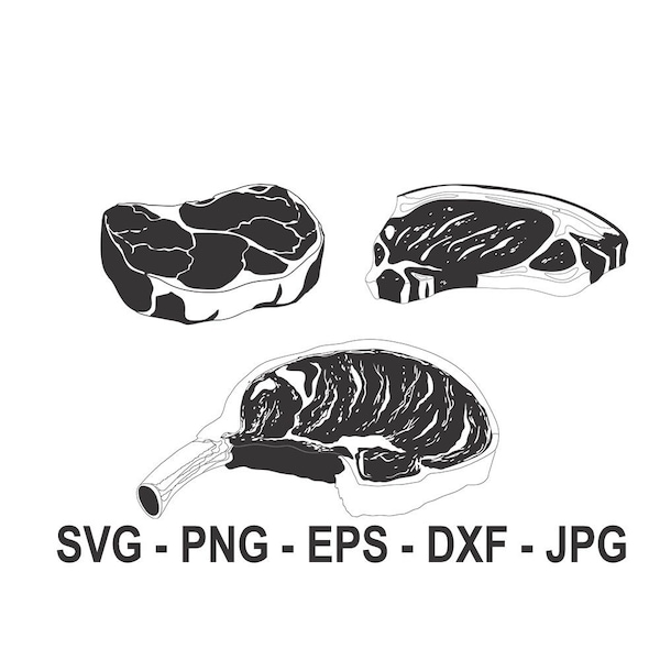 Meat Steak Svg - Etsy Singapore