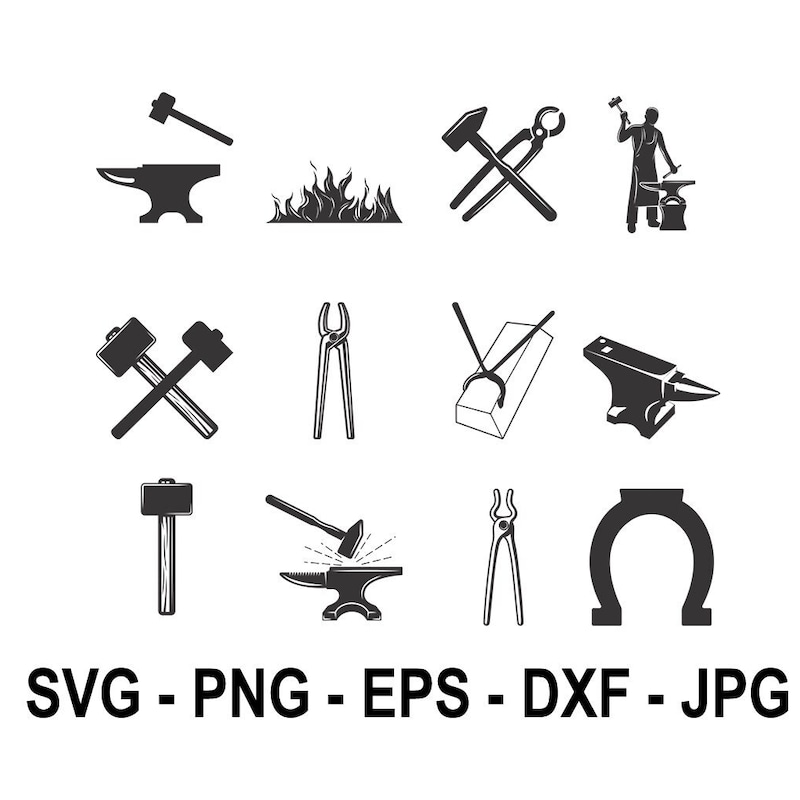Blacksmith Tools - Etsy