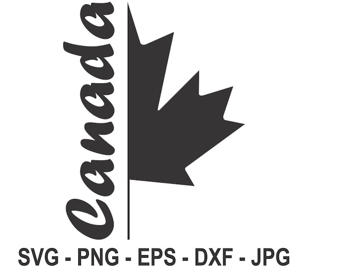 Canada Maple Leaf SVG, Canada Svg, Canadian Svg, Canada Clipart, Canada ...