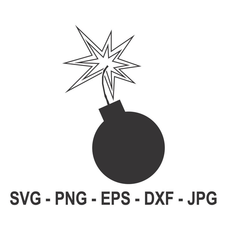 Bomb Svg - Etsy