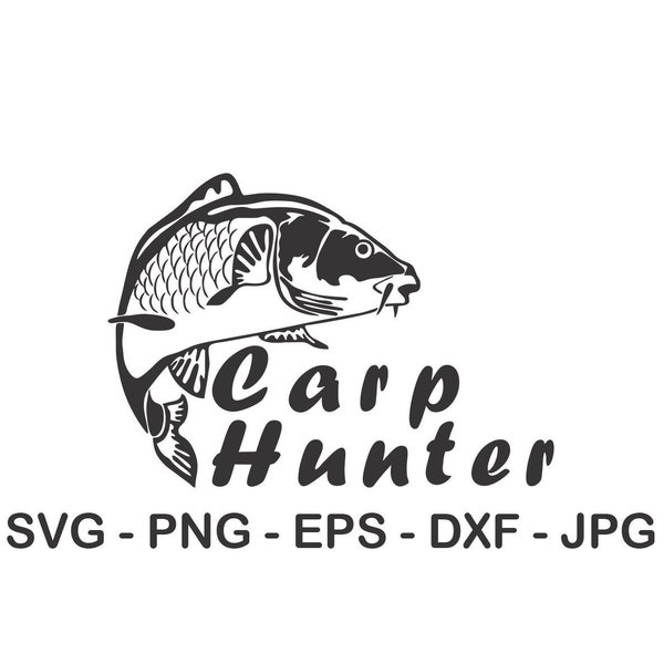 Carp Svg - Etsy