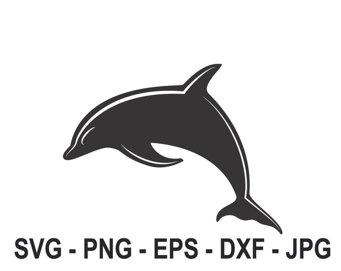 Dolphin SVG Instant Digital Download - Etsy Canada