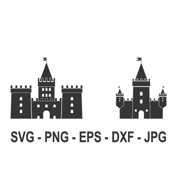 Castle Svg - Etsy