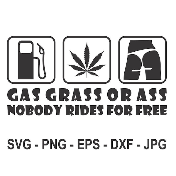 Gas Ass Svg - Etsy