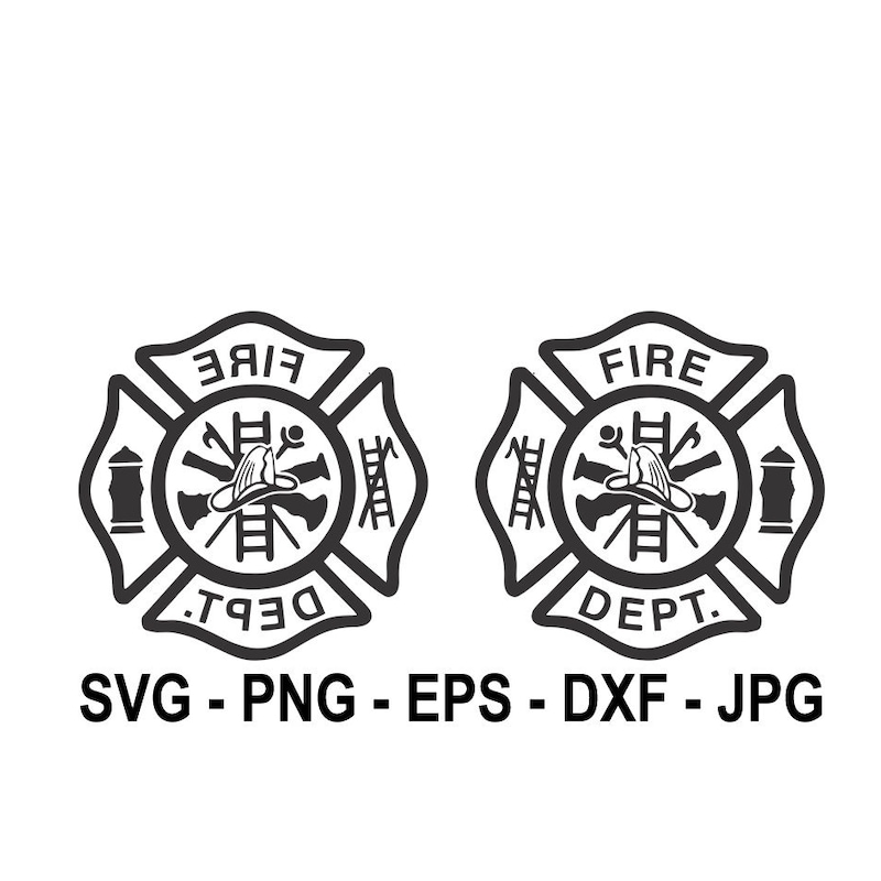 Fire Department Svg - Etsy