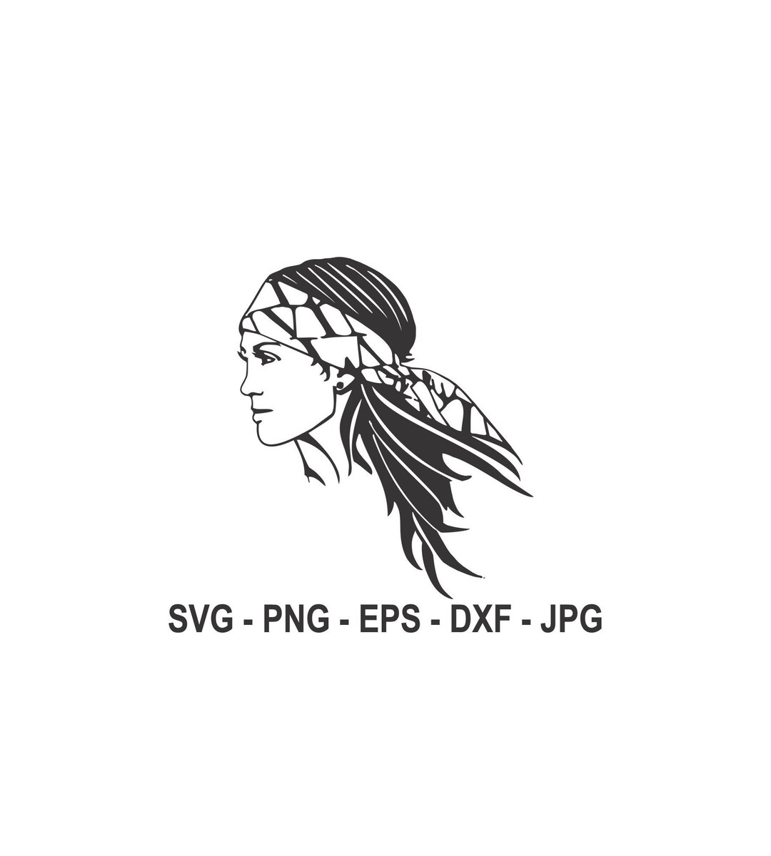 Gypsy Girl Svg,gypsy Svg,instant,dark Silhouette,instant Download,svg ...