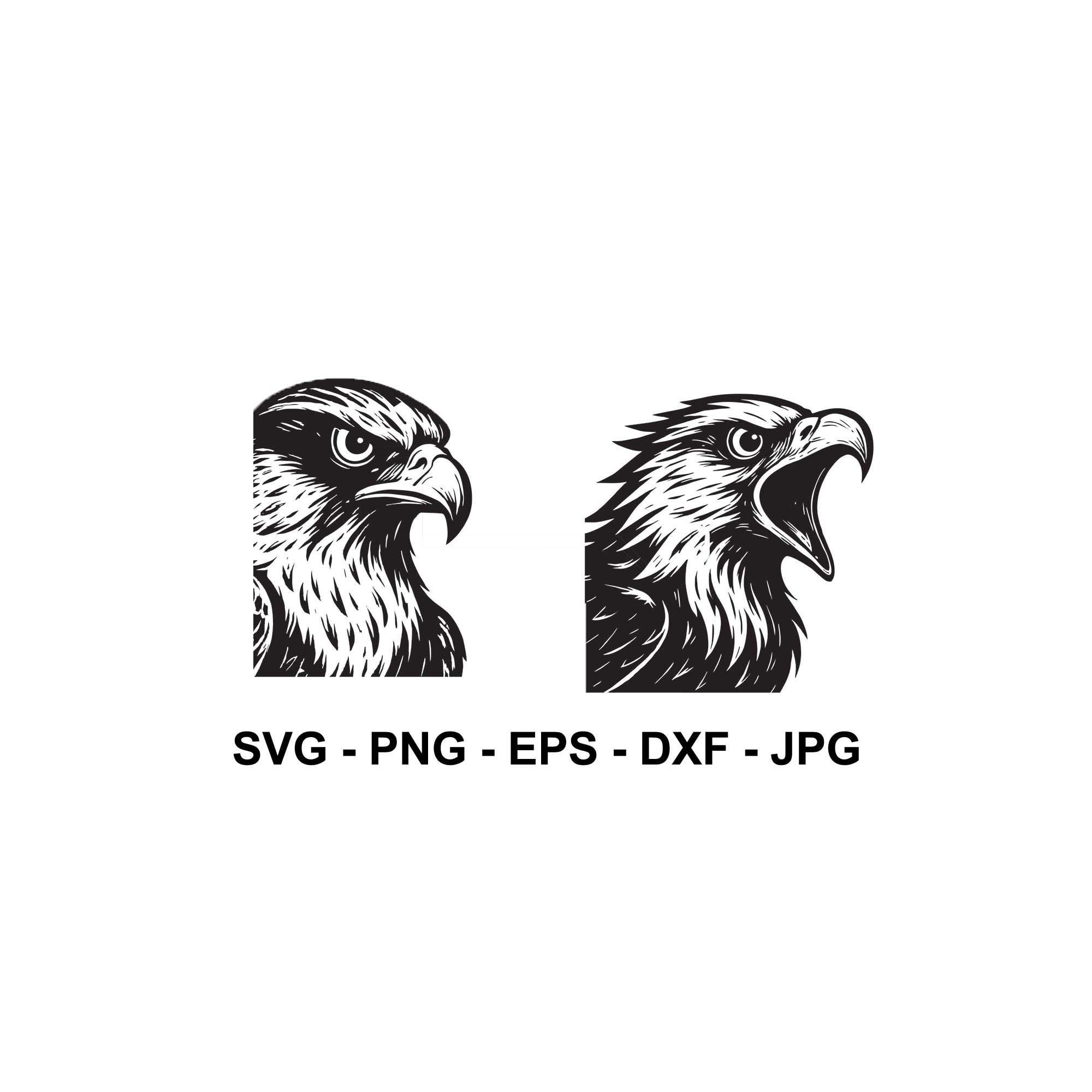 Falcon Svg,falcon Head Svg,falcon Bundle Svg,instant Download,svg, PNG ...