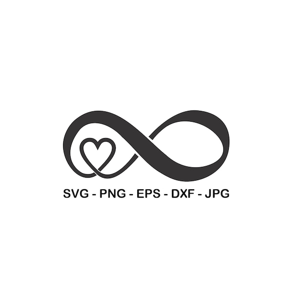 Infinity Symbol Svg - Etsy