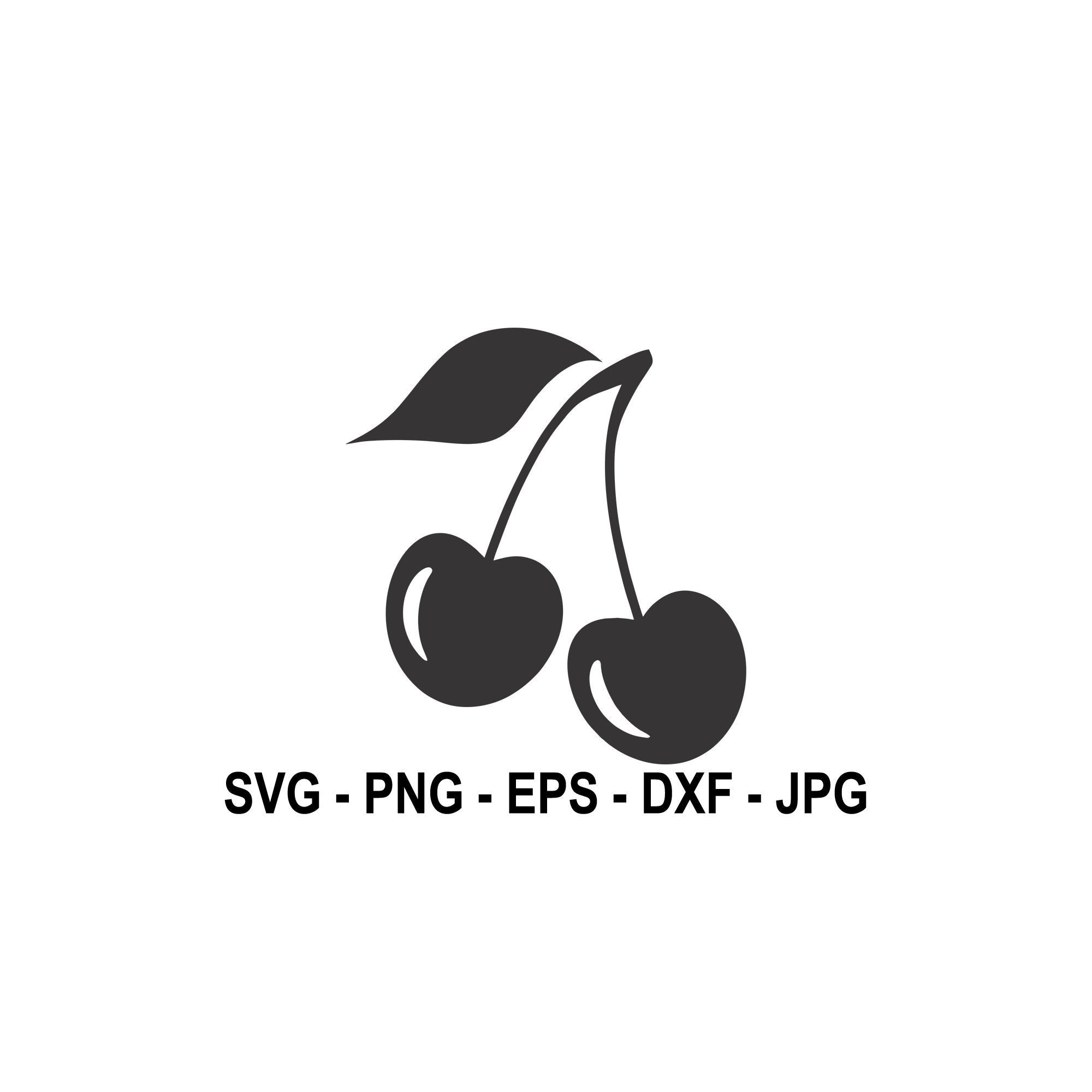 Kirschen svg,Cherry svg,Instant Download,SVG,PNG,EPS,dxf,jpg digital ...