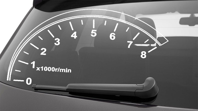 Tachometer Svgtachometer Car Decal Svginstant Downloadsvg - Etsy