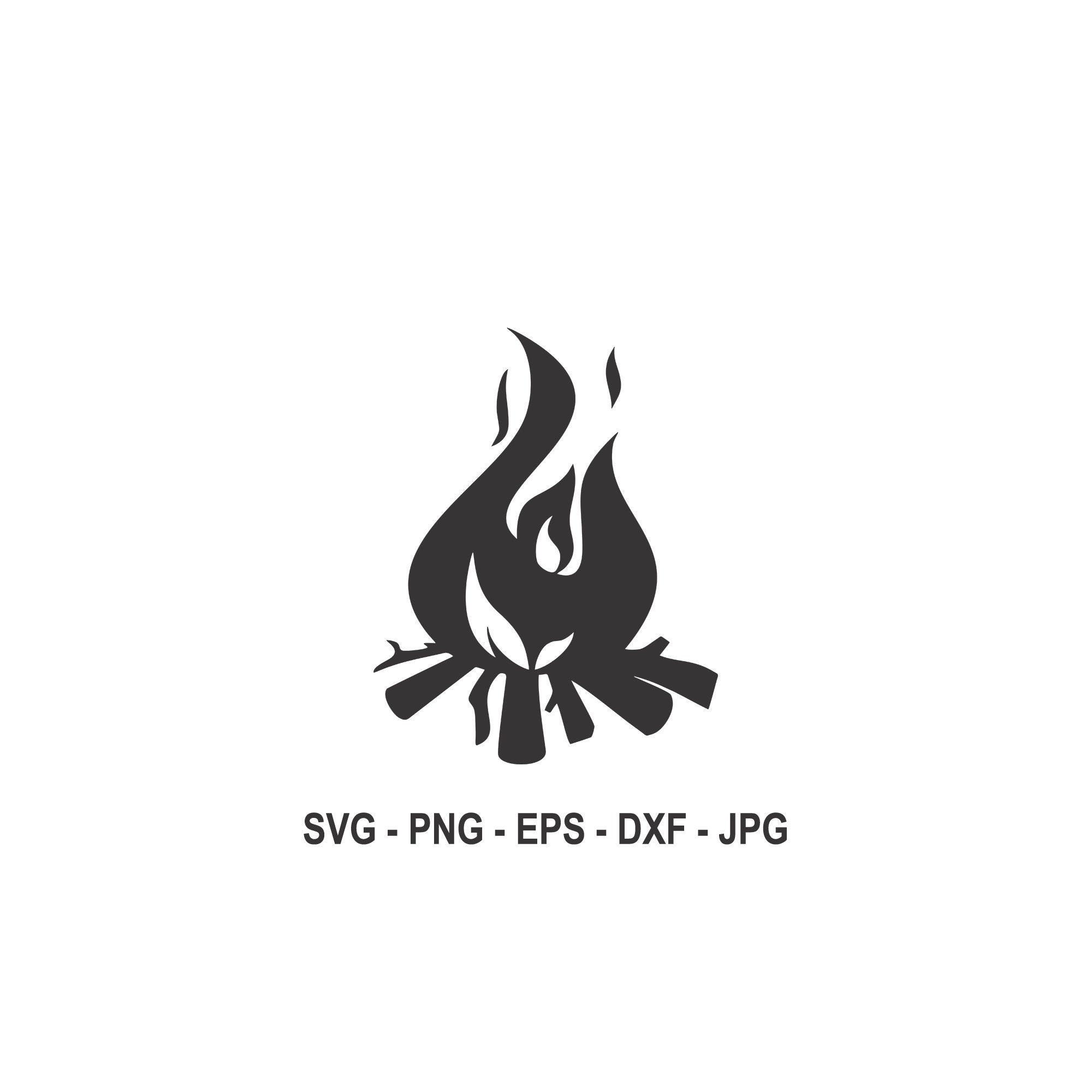 Campfire Svg, Bonfire Svg, Fire Svg, Camping Svg, Stake Svg, Van Life ...