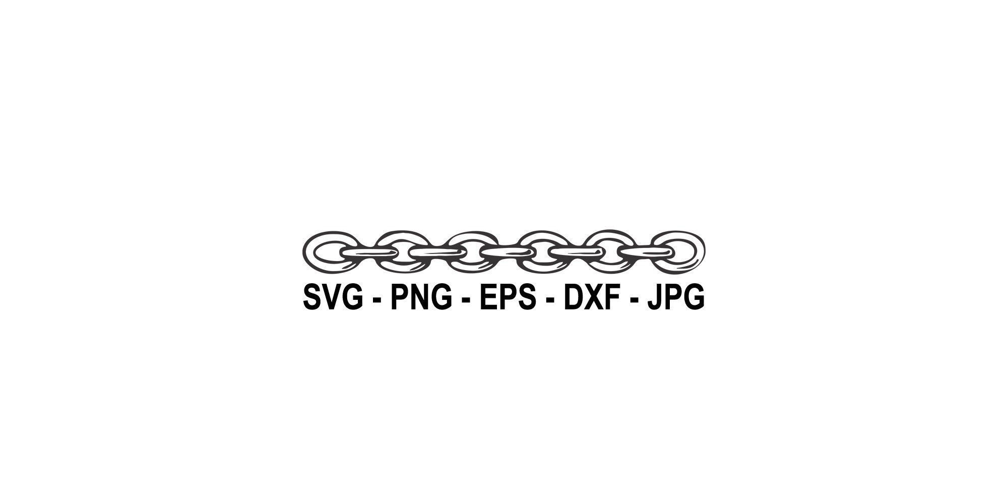 Chain Svg,instant Download,svg, PNG, EPS, Dxf, Jpg Digital Download - Etsy