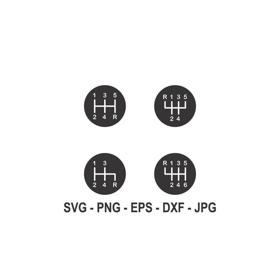 Gear Shift Car Decal Gasoline Race Car Gas Full Gas Empty | Etsy