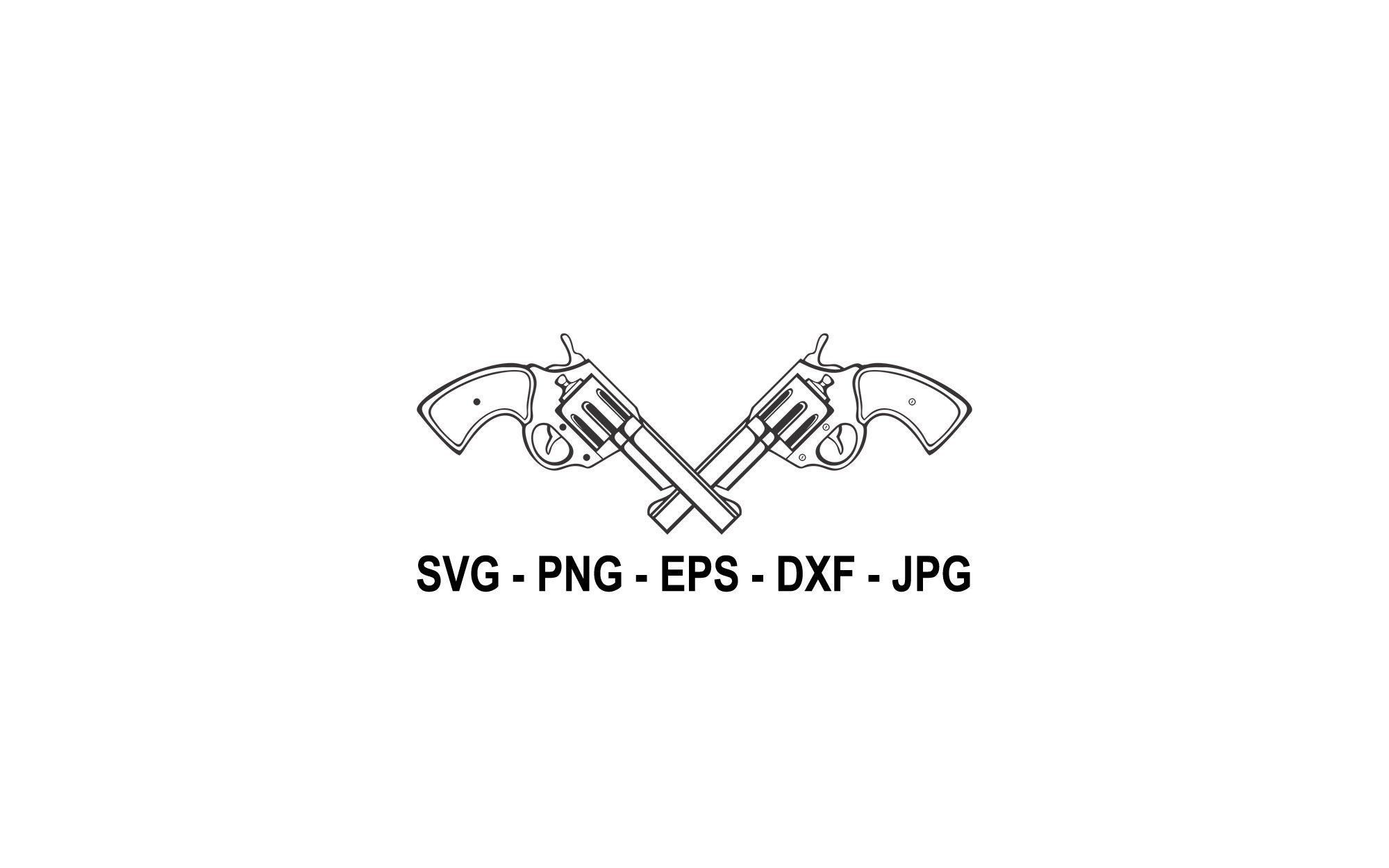 Pistol Svg,#4 Chamber Revolver Gun,weapon,permit Armed Personal ...