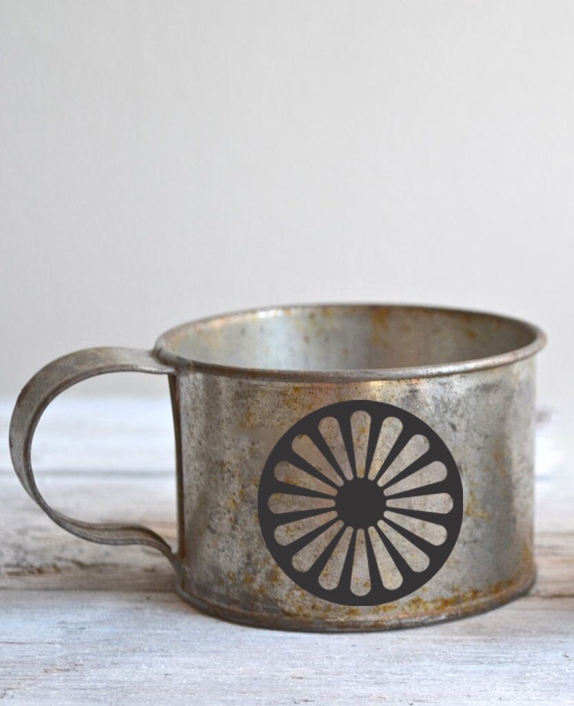 Gypsy Symbol svg Gypsy Wheel svg Instant Donker silhouet | Etsy Nederland