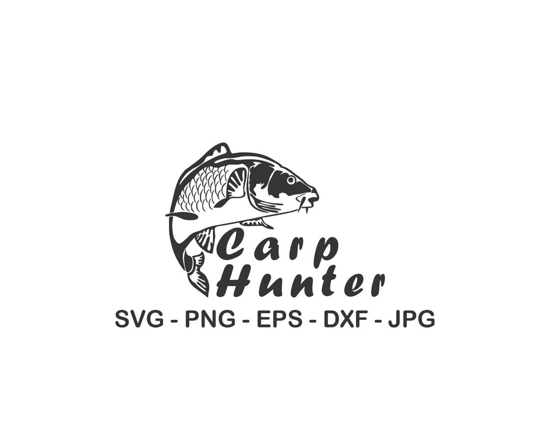 Carp Svg,carp Hunter Svg,carp Fish Svg,instant Download,svg, PNG, EPS ...