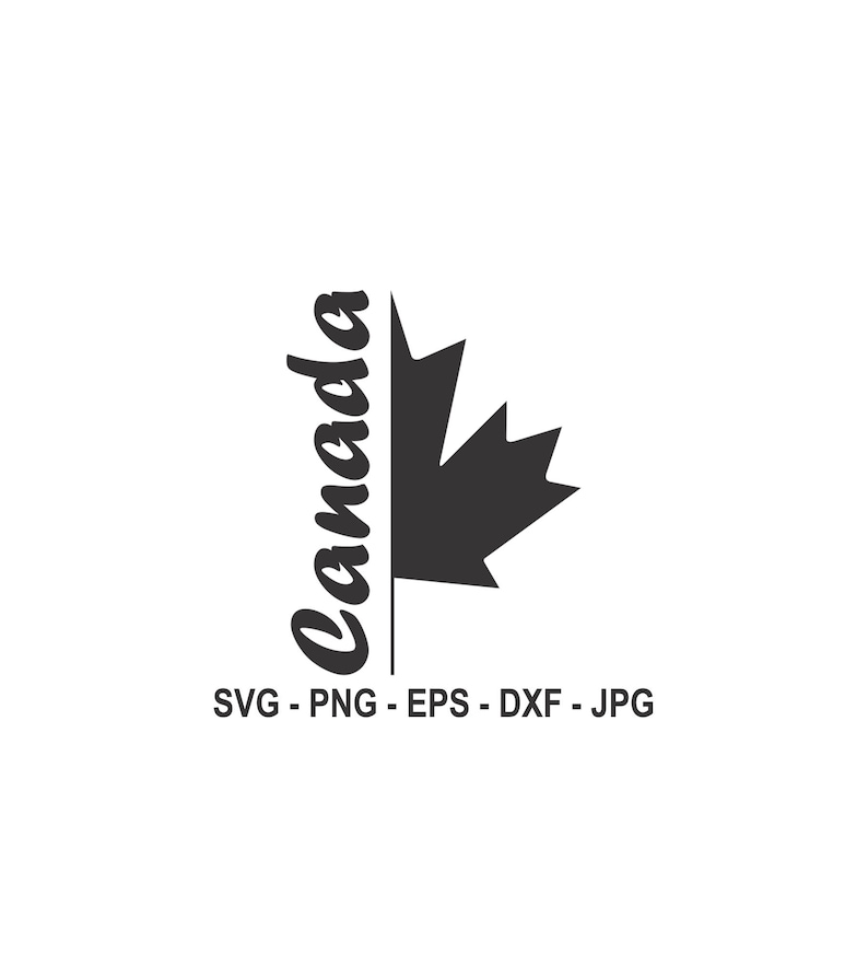 Canada Svg, Canada Maple Leaf Svg,instant Download,svg, PNG, EPS, Dxf ...