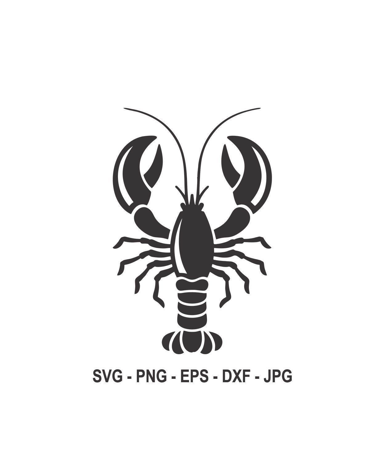 Lobster Svginstant Downloadsvg PNG EPS Dxf Jpg Digital - Etsy