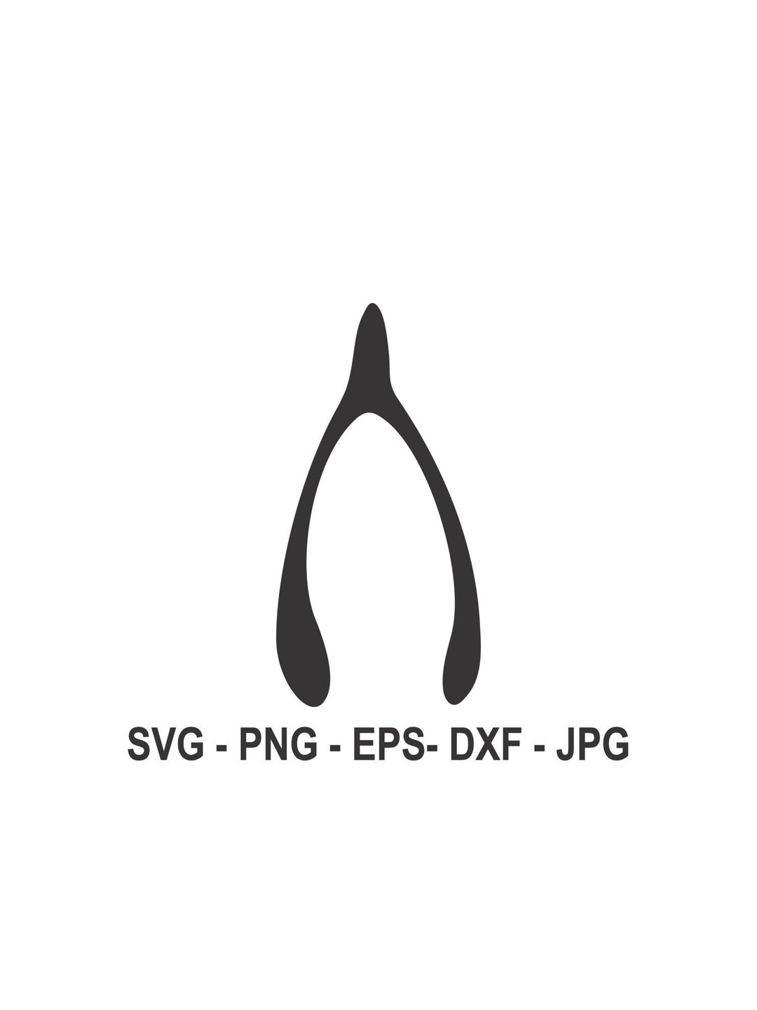 Wishbone Svg,thanksgiving Svg,instant,silhouette,instant Download,svg ...