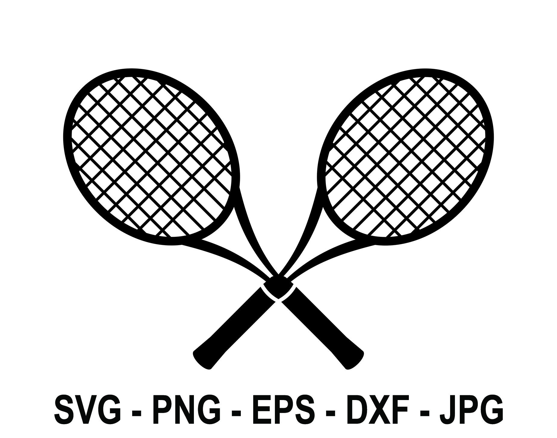 Crossed Tennis Rackets Png