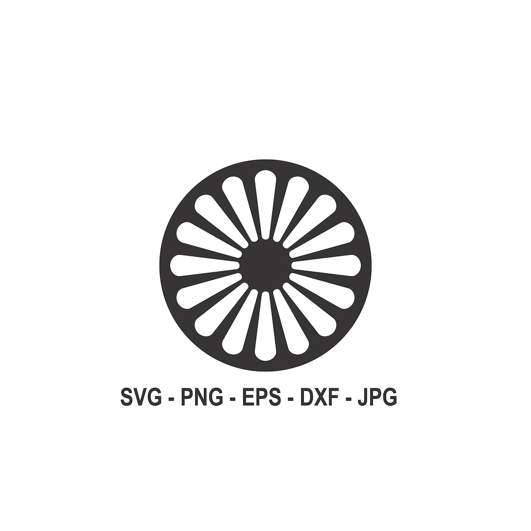 Gypsy Symbol svg, Gypsy Wheel svg, Instant, Donker silhouet, Instant ...