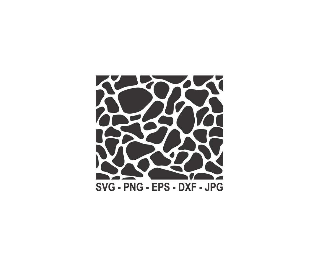 Giraffe Print Svg,giraffe Spots Svg,animal Print Svg,instant Download ...