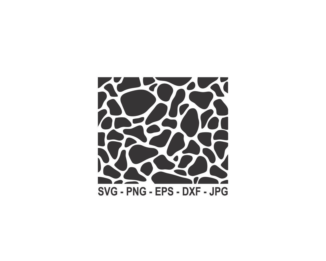 Giraffe Print svgGiraffe spots svgAnimal Print svgInstant | Etsy