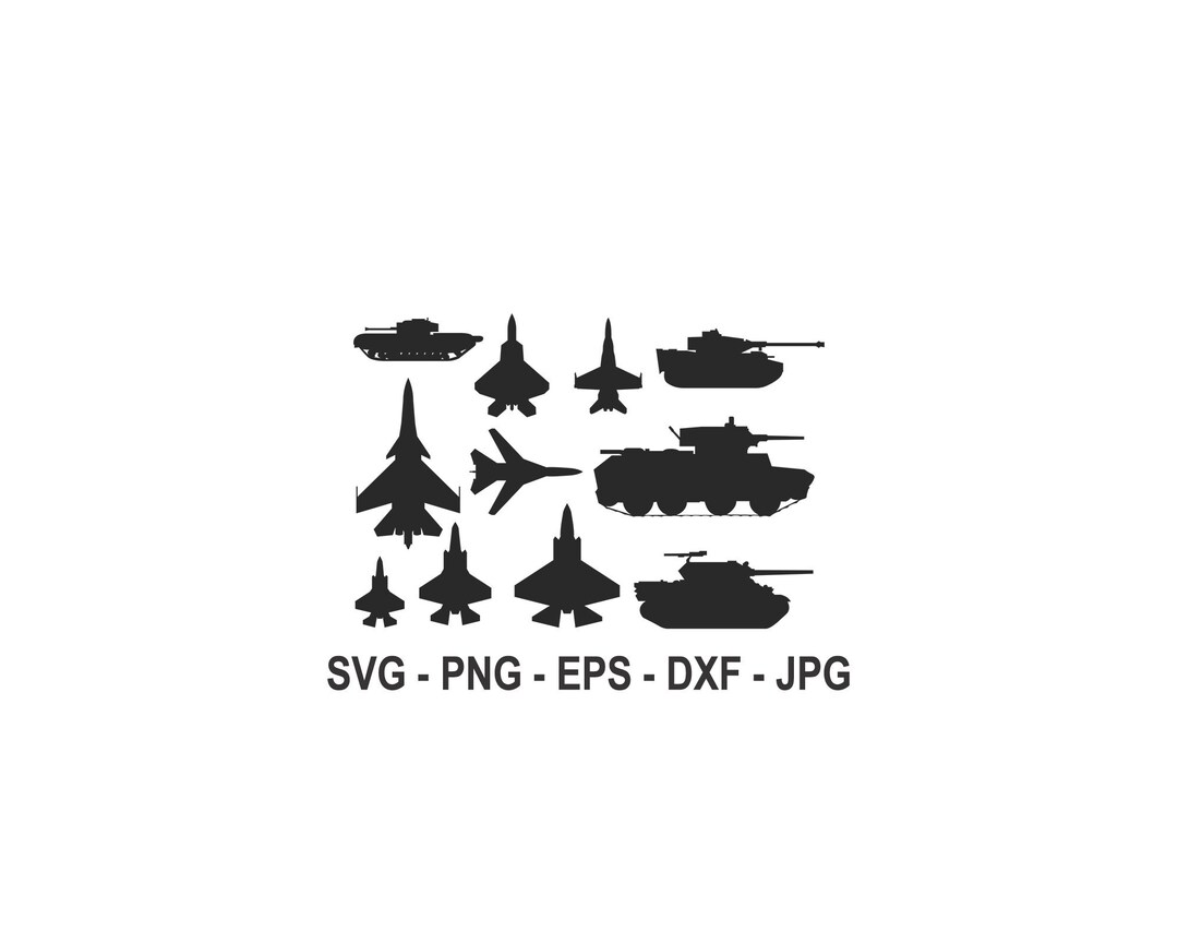 Military Svg,military Vehicles Svg,instant Download,svg, PNG, EPS, Dxf ...
