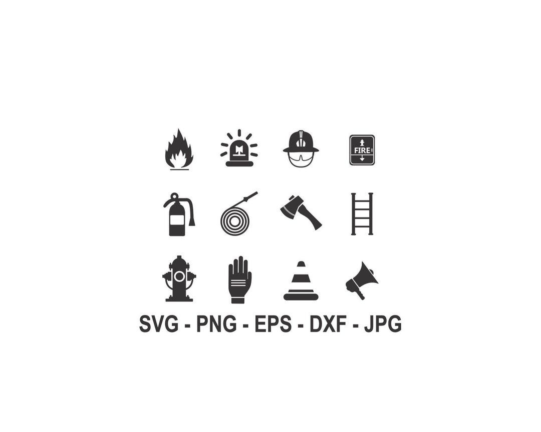 Firefighter Svg, Fire Department Svg, Fire Dept Svg, Fireman Svg ...