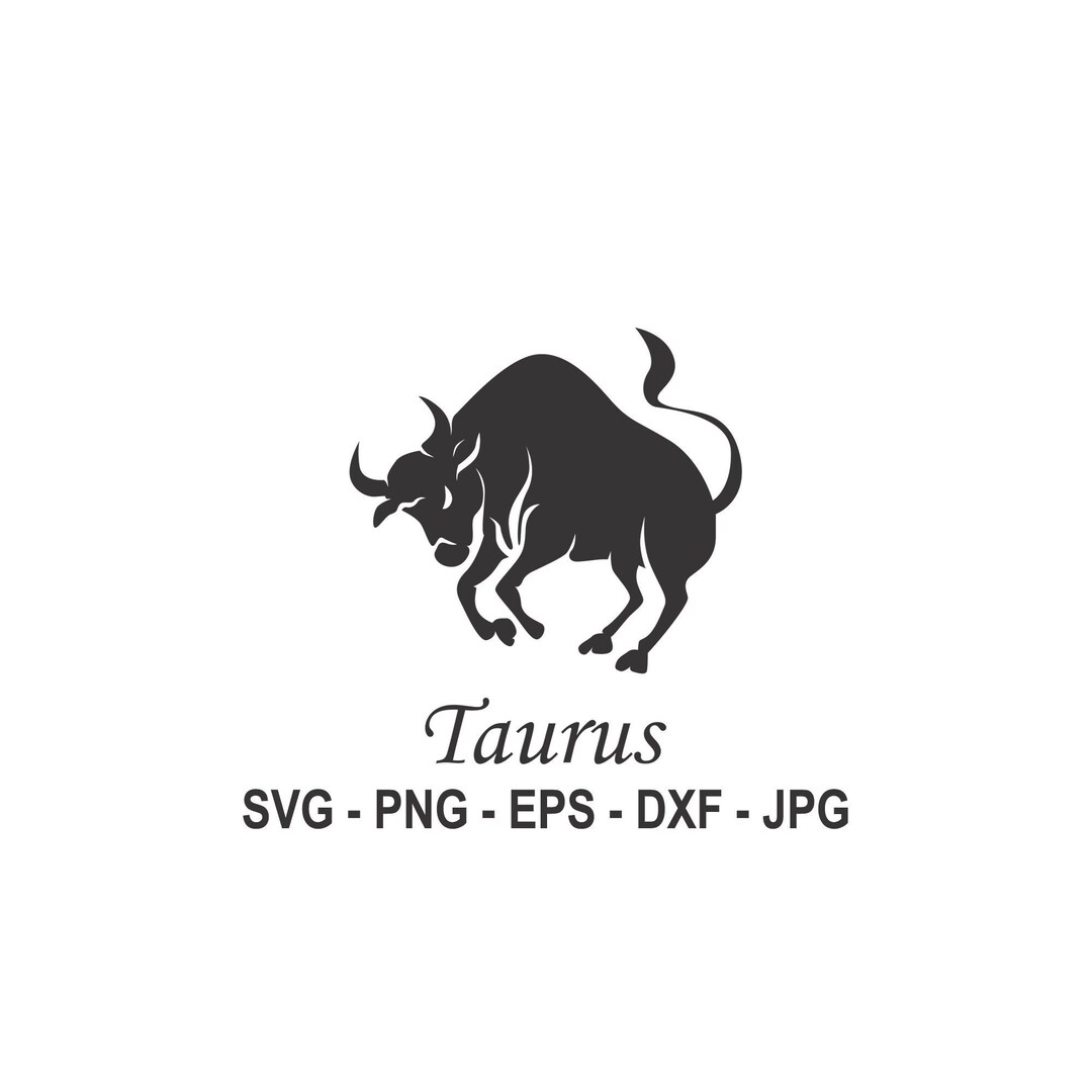 Taurus Svg,horoscope Svg,zodiac Svg,instant,instant Download,svg, PNG ...