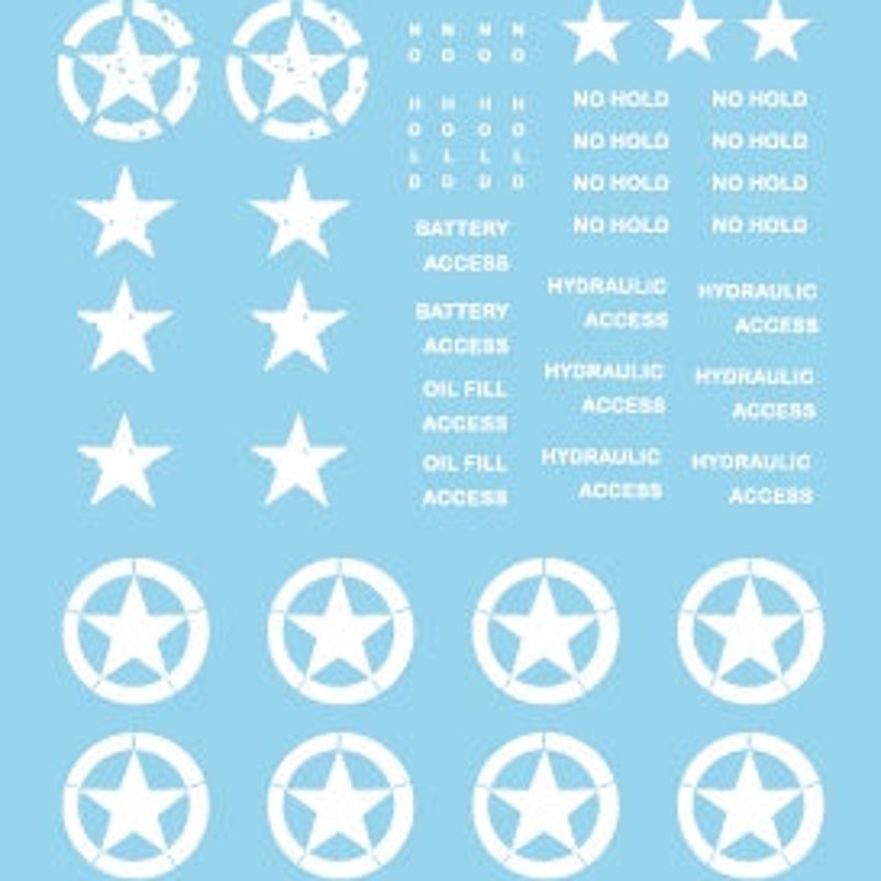 Miniature Aircraft Decals - Etsy