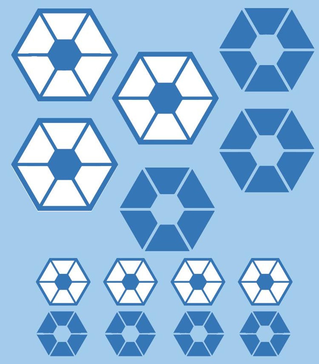 Decals for Star Wars Legion - Blue Markings for IIS AAT Tanks - Etsy