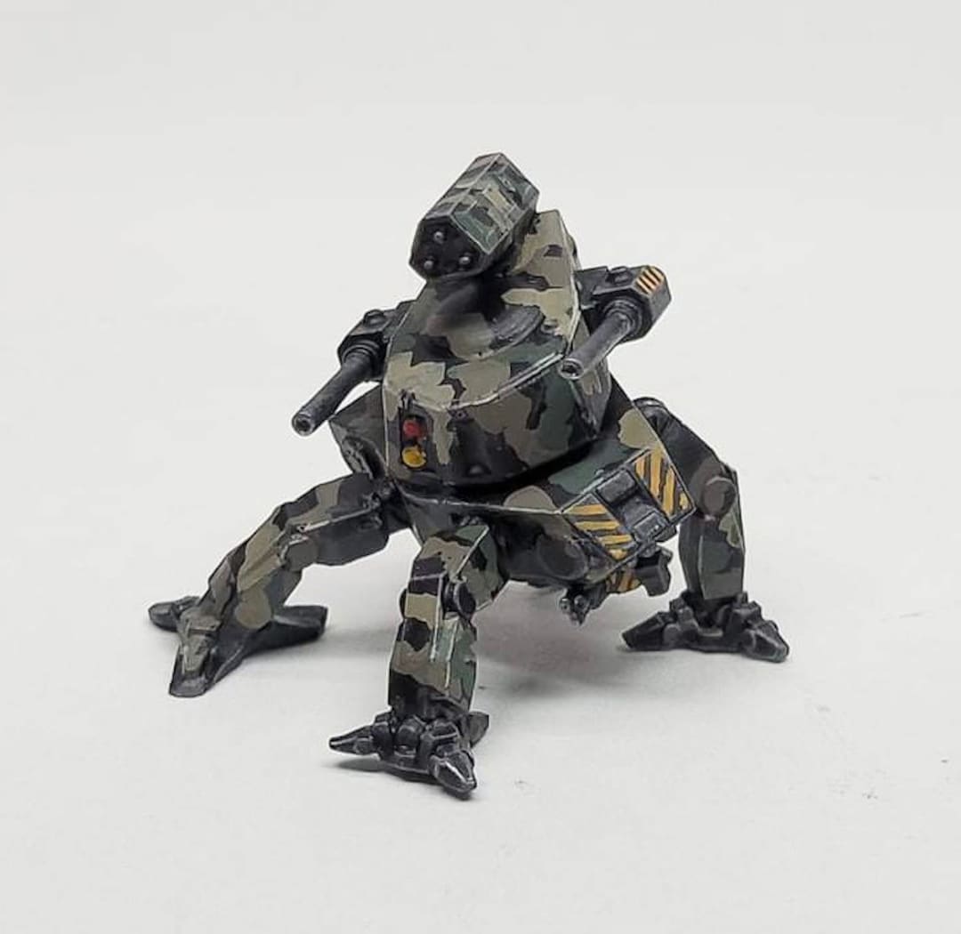 Mech Quad Walker Type 107 - 3D Printed - Mech, Robot, Large Robot - Etsy