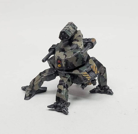 Mech Quad Walker Type 107 3D Printed Mechwarrior - Etsy