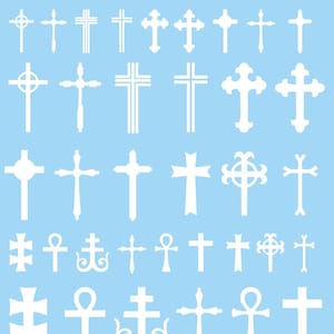 White Religious Symbol Decals for Trench Crusade, 40k, Warhammer - Etsy UK