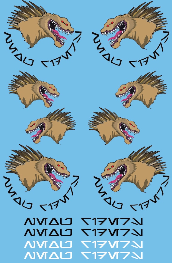 Decals for Star Wars Legion Tank Hull Art Nexu | Etsy