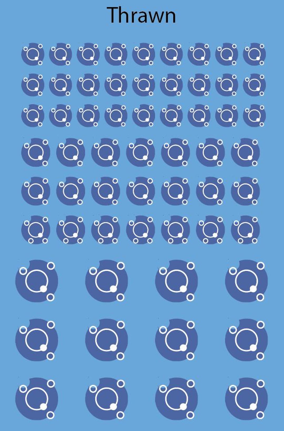 Thrawn Decals. Symbols for Several Scales. Legion, X-wing, Miniatures ...