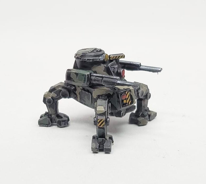 Mech Quad Walker M1 3D Printed Mechwarrior, Battletech - Etsy