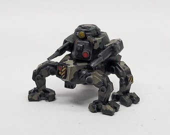 Mech Quad Walker Type 107 3D Printed Mechwarrior | Etsy