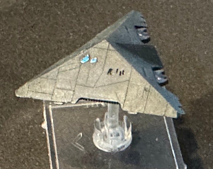 TR-3B Black Manta Triangle ARV Model - 3D Printed UFO Replica in Gloss ...