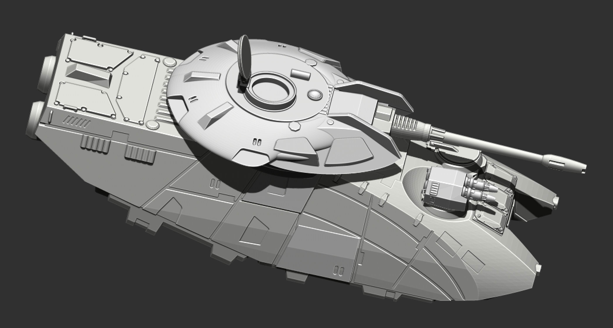 Anti-grav Tank (30mm) UNPAINTED Original Design | Warhammer | Legion ...