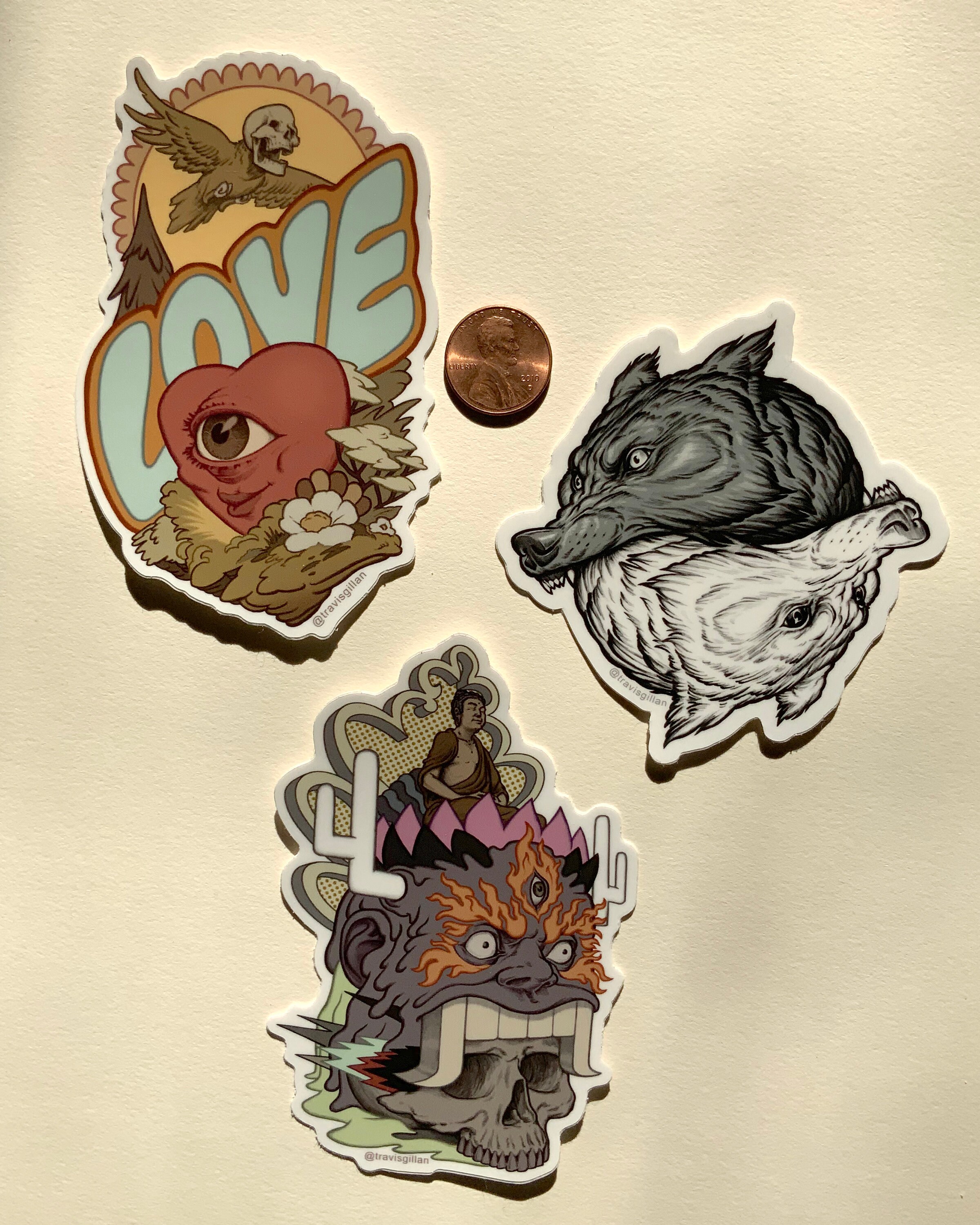 Sticker Pack (3 Stickers) - Etsy