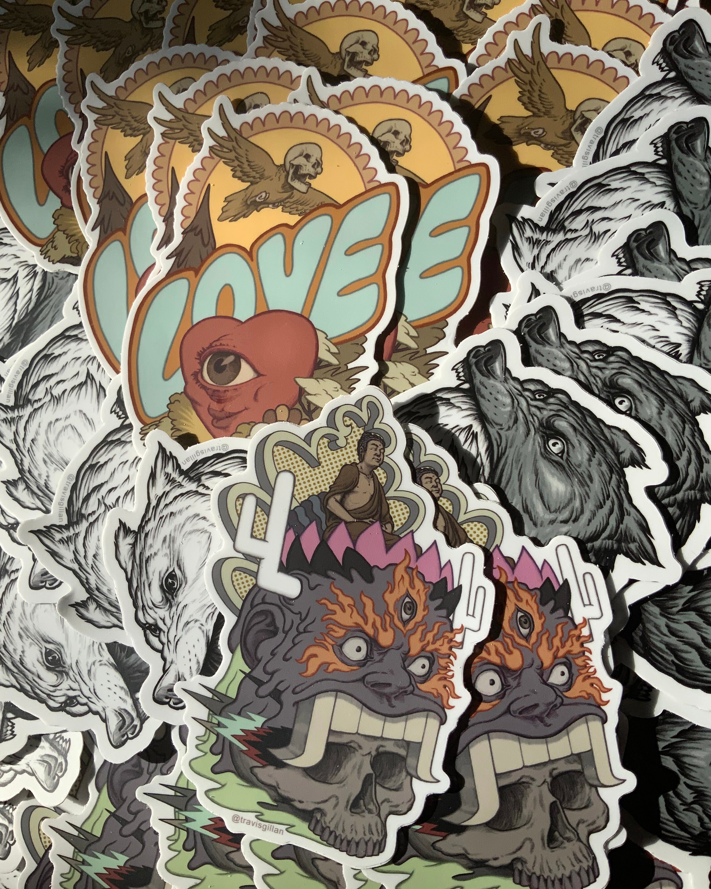 Sticker Pack (3 Stickers) - Etsy