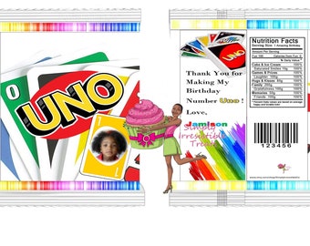 Uno chip bags | Etsy