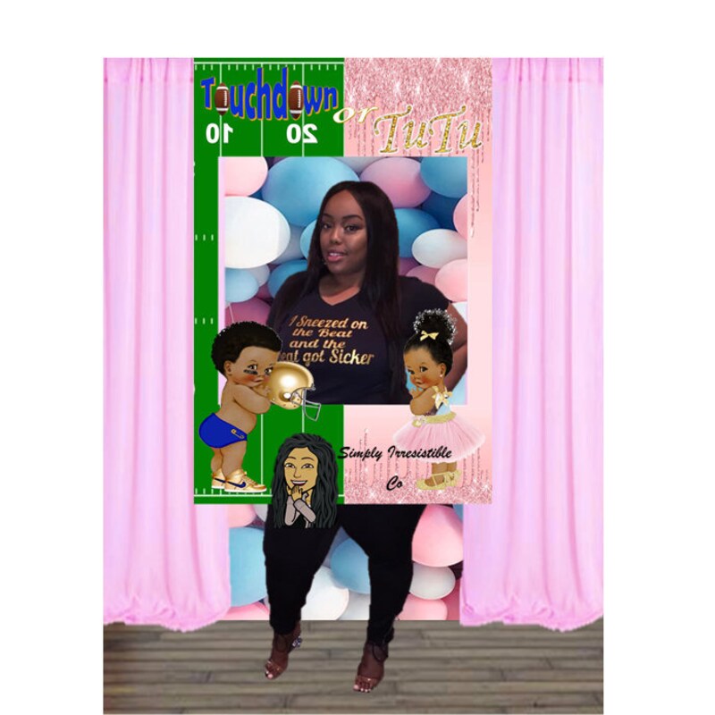 Gender Reveal Photo Booth - Etsy