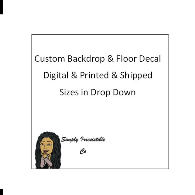 Photo Backdrop Stickers - Etsy