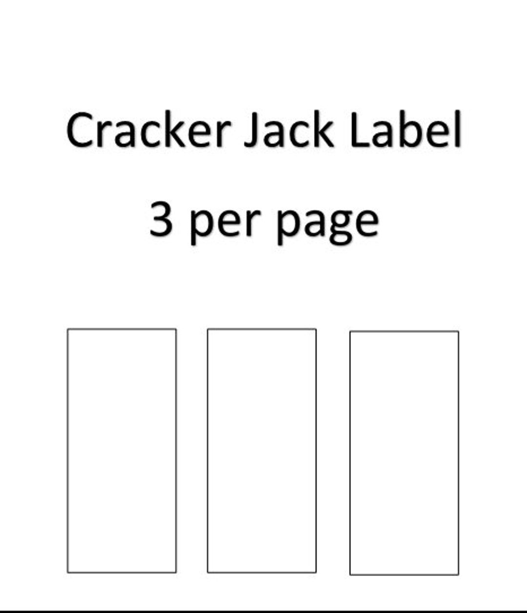 Custom Caramel Popcorn Box Labels - Etsy