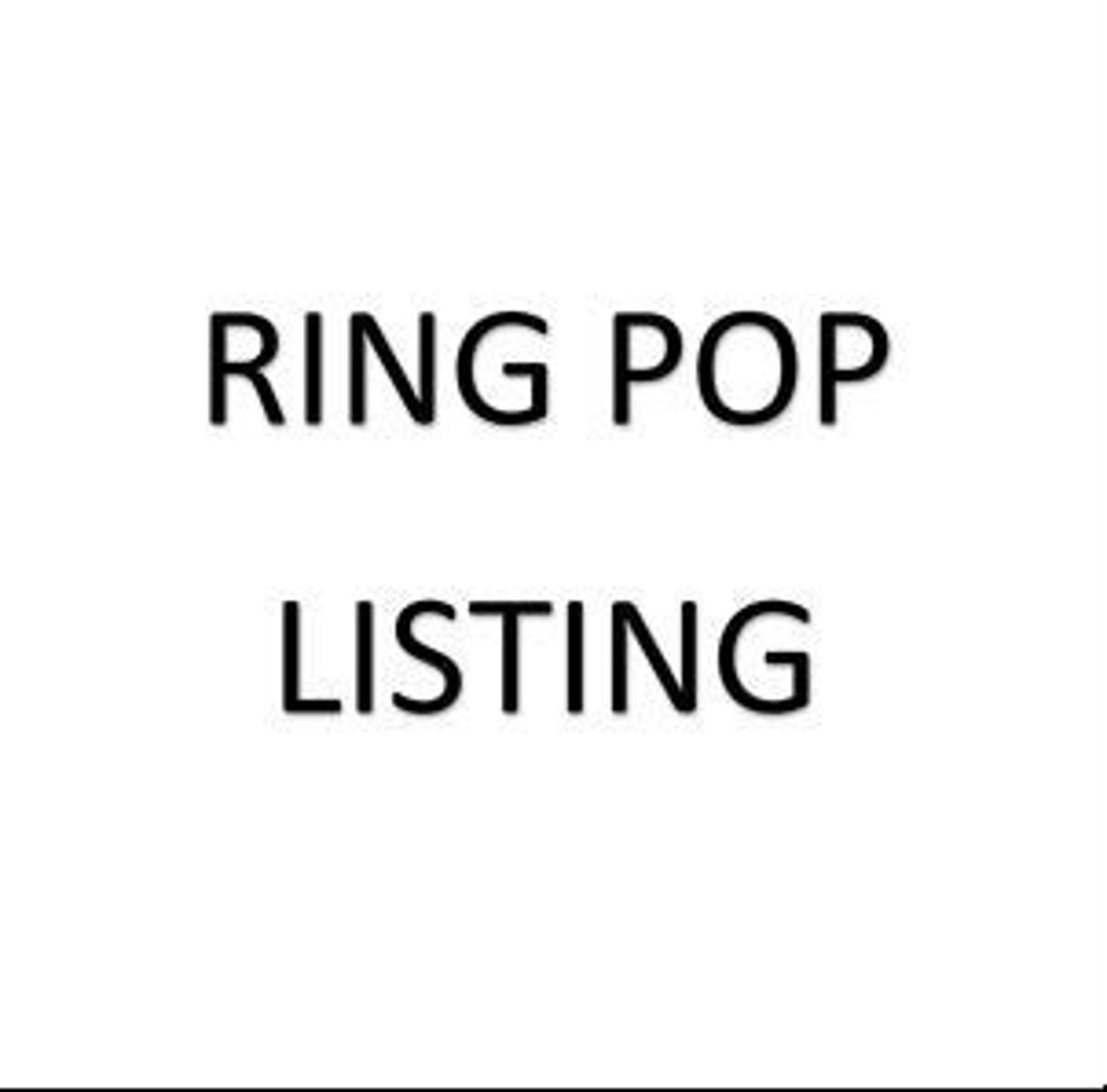 Custom Ring Pop Wrappers I Will Customize to Match Your Theme - Etsy