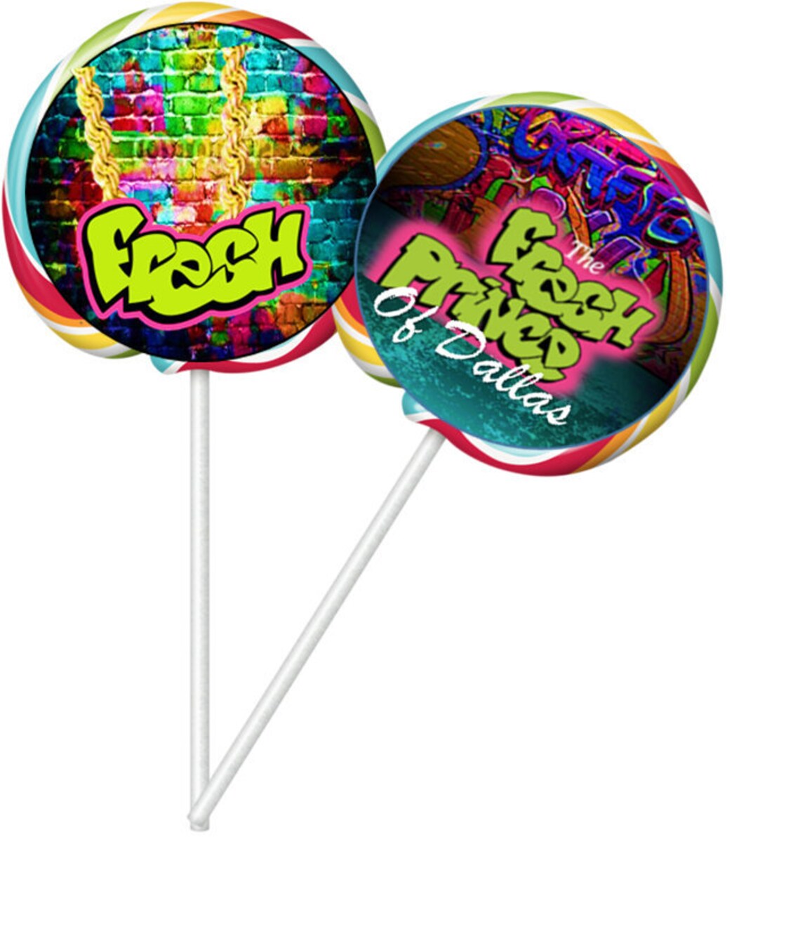 Small Lollipop Stickers-cupcake Toppers Favor Tags Fresh | Etsy